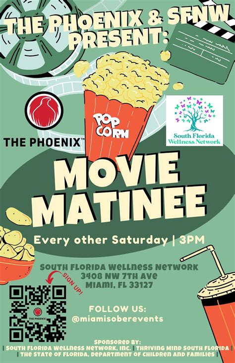 Saturday Movie Matinee With The Phoenix At South Florida Wellness