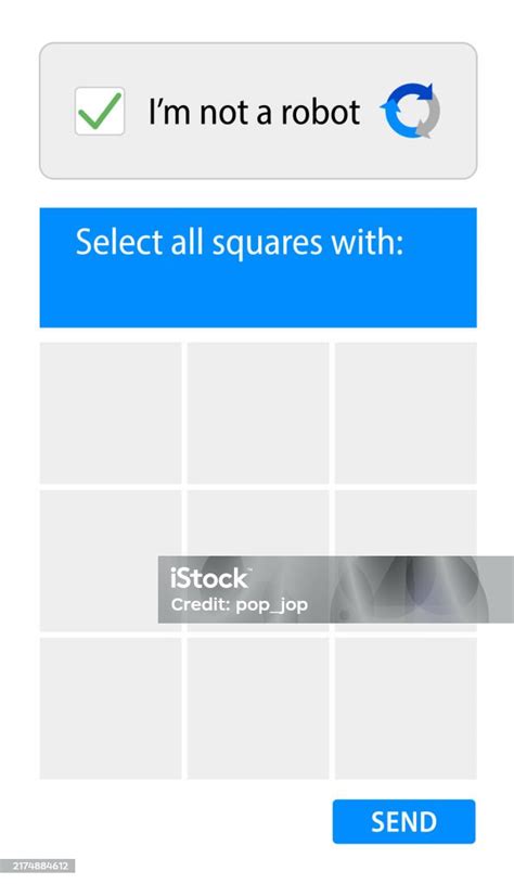 Spam Check Robot I Am Not A Robot Captcha Check Box Identity