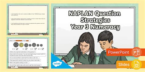 Naplan Question Strategies Year 3 Numeracy Powerpoint