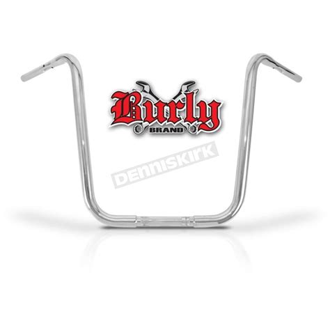 Burly Brand 18 In Chrome 1 14 In Gorilla Ape Hanger Handlebar B12