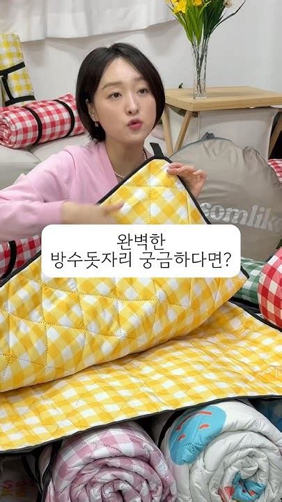 요즘은 이런 돗자리가 있다고 완벽한 양면 방수 돗자리 Youtube