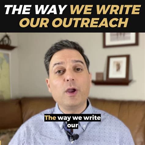 Video Brian Wolfs On Linkedin The Way We Write Our Outreach For