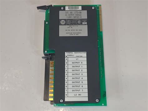 Allen Bradley 1771 0a Ac Output Module