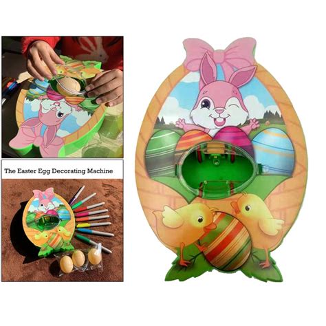 Easter Egg Decorator Kit Bunny Egg Coloring Machin Grandado