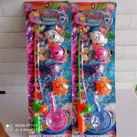 Jual Mainan Pancingan Set 4 Ikan B1150 Shopee Indonesia