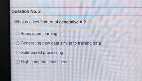 Question No 2 What Is A Key Feature Of StudyX