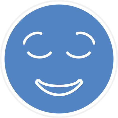 Relieved Face Vector Icon 31879779 Vector Art At Vecteezy