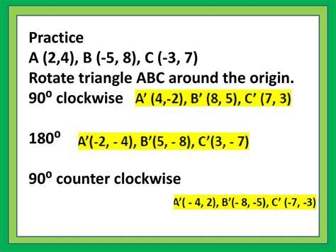 Rotations Teacher Twins© Ppt Download