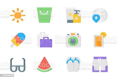 여름 3d 아이콘 설정입니다 모바일 앱 및 웹 디자인을 위한 벡터 요소 0명에 대한 스톡 벡터 아트 및 기타 이미지 0명
