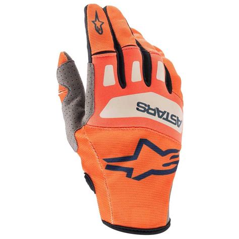 Alpinestars Techstar Gloves Orange Motardinn