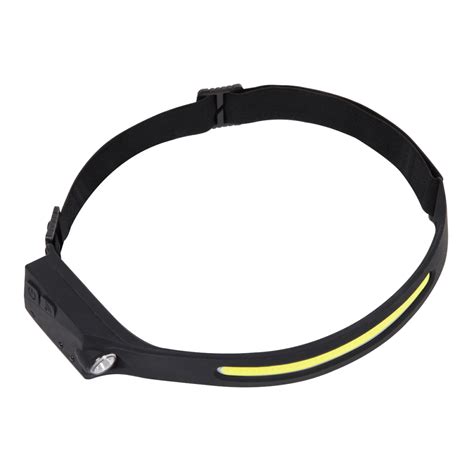 Head Torch 5w Cob And 3w Led Bulb With Auto Sensor Rechargeable Mdtools