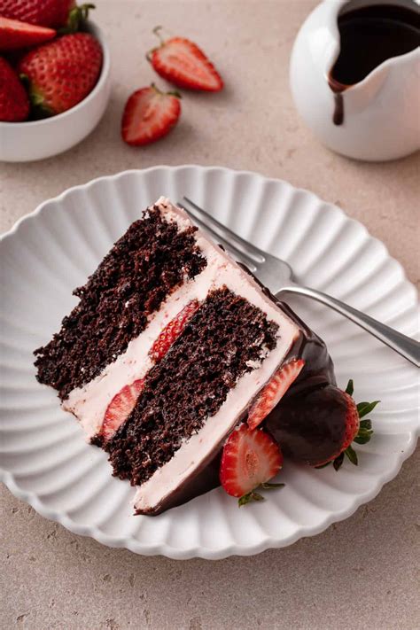Chocolate Strawberry Cake Recipe