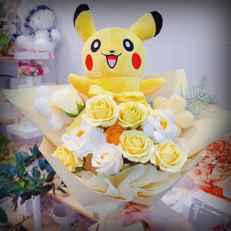 신내동 꽃집 플라워샵 허니비 유치원 학예회 포켓몬 꽃다발 네이버 블로그