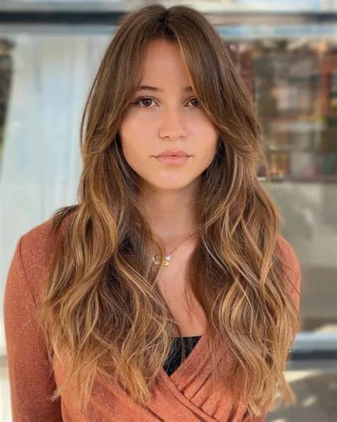 25 Trendy Long Hair Curtain Bangs Fashionterest