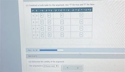 Solved Translate The Argument To Symbols And Use A Truth Chegg