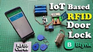 Iot Based Rfid Smart Door Lock Access System Using Nodemcu Esp8266 Iot