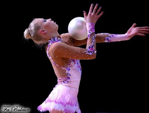 Kseniya Moustafaeva Fra Ball Gymnastique Rythmique Gymnastique Grs