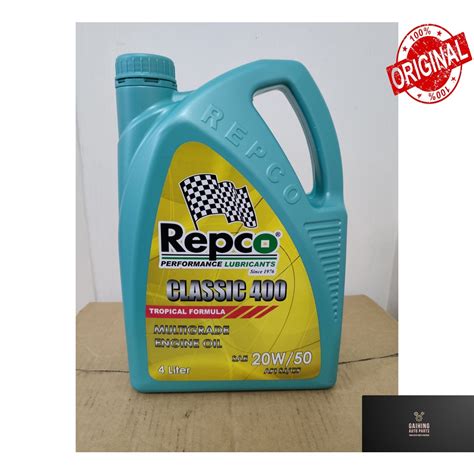 Repco Engine Oil Repco Classic 400 20w50 Api Sj Cf Multigrade Engine