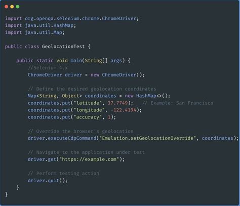 raman hullur on linkedin selenium4 selenium automation webapp testing geolocation mocking…
