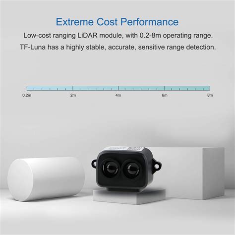 Mua Lidar Range Finder Sensor Module Tf Luna Single Point Micro Ranging Module 02 To 8m Mua Lidar Range Finder Sensor Module Tf Luna Single Point Micro Ranging Module 02 To 8m