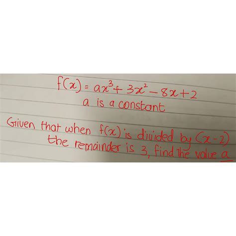 Solved F X Ax X X A Is A Constantgiven That When F X Chegg Com