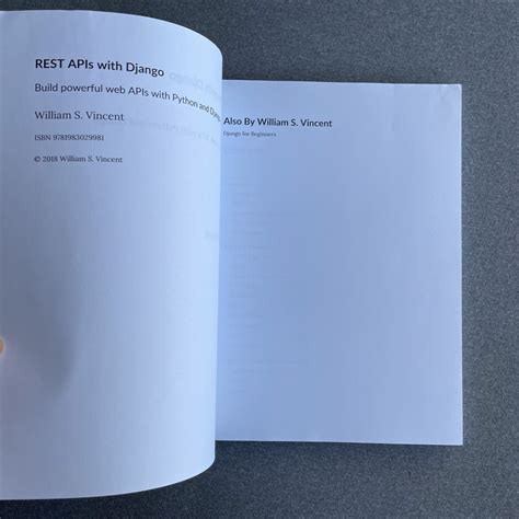 rest apis with django build powerful web apis with python