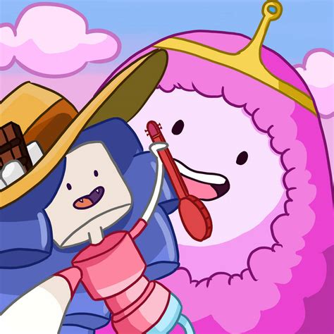 Marceline X Princess Bubblegum Elements Selfie By Imwonderxwoman On