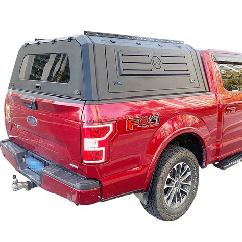 适用于福特猛禽f150改装后备箱三开门铁盖后箱盖多功能高盖canopy