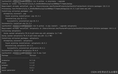 Python312 解决pip报错：‘pkgutil‘ ‘impimporter‘ ‘zipimporter‘ 踩坑记录。。