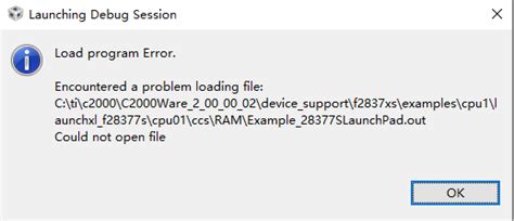 Launchxl F28377s Launchpad Problem C2000 Microcontrollers Forum C2000™︎ Microcontrollers