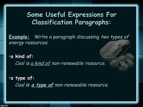 Classification Paragraph