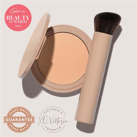 No Makeup Makeup® Foundation Brush Duo Fair Nomakeupmakeup