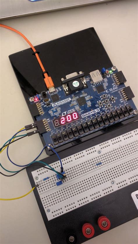 Basys 3 Flow Metering Analog To Digital Using Vhdl And The Xadc 3