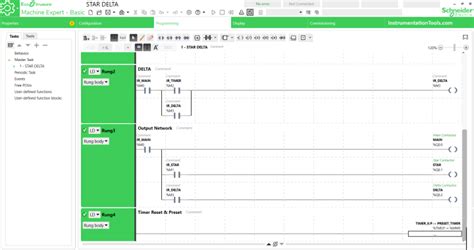 STAR DELTA Programming Using PLC Controller