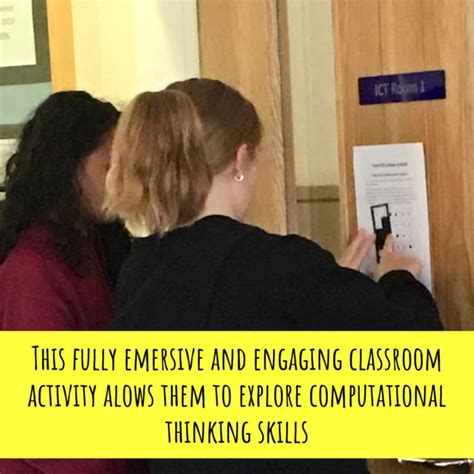 Computing Escape Room Algorithms Computational Thinking By Nichola Wilkin