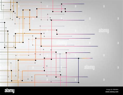 Abstract Technology Circuit Board Vector Background Stock Vector Image And Art Alamy