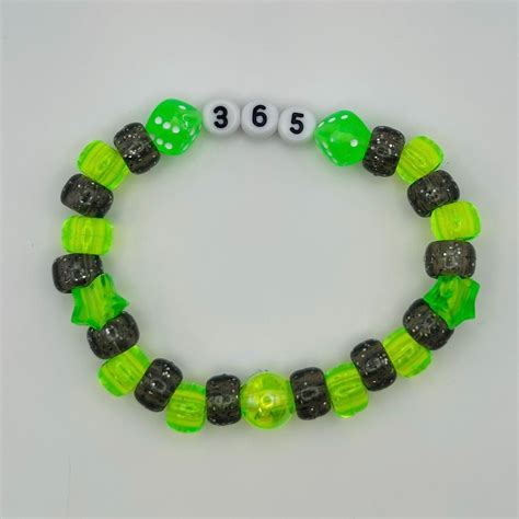 Charli Xcx Brat Inspired 365 Kandi Bracelet In 2025 Kandi Bracelets