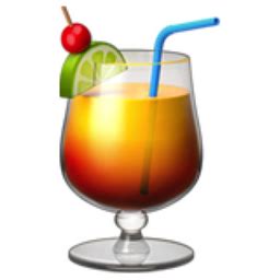 Tropical Drink Emoji U1f379