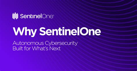 Why Choose SentinelOne Next Gen Autonomous Cybersecurity