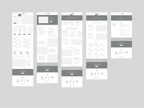 Pressed Wireframes Wireframe Wireframe Design Web Layout Design