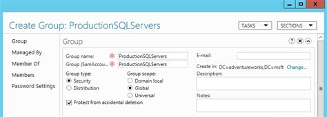 Using Group Managed Service Accounts With Sql Server