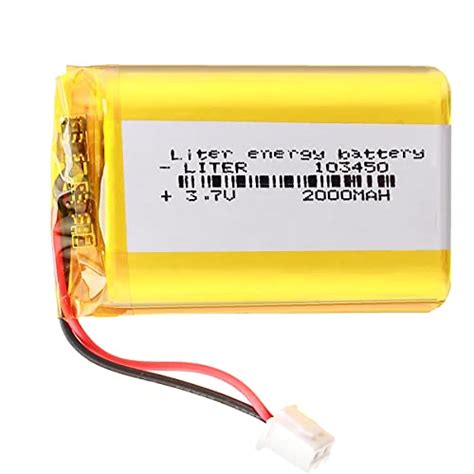 Upc 735280442232 3 7v 103450 2000mah Lithium Polymer Ion Battery Rechargeable Polymer Battery