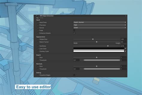 Mk Edge Detection Screen Space Lines Shader
