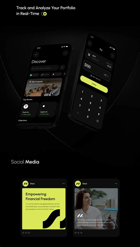 Stock Trading Mobile App UI UX Design Behance