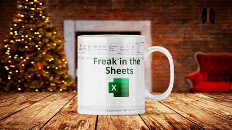 Excel Freak In The Sheet Mug Funny Excel Spreadsheet Mug Accountant Funny Gift Funny Mug