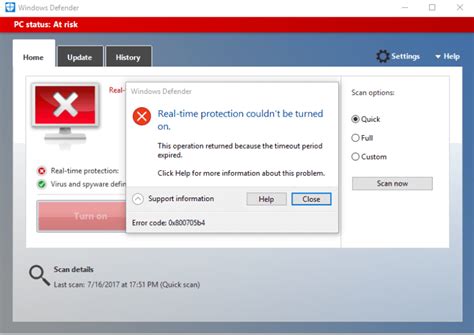 Fix Can T Turn ON Windows Defender TechCult