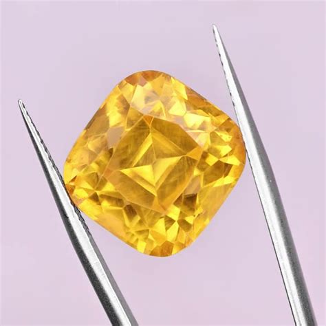 50 Carat Scheelite With Cushion Cut China Fine Art Gems Scheelite