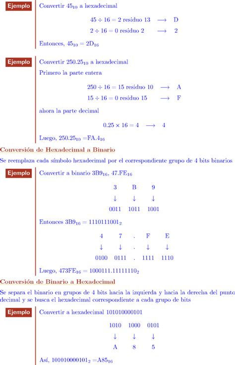 Sistema De NumeraciÓn Binario Ejercicios Resueltos
