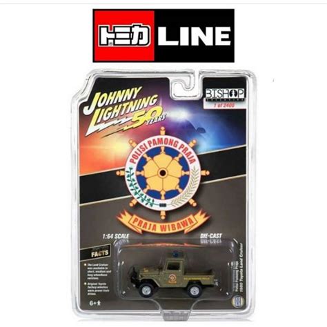 Jual Johnny Lightning 1980 Toyota Land Cruiser Polisi Pamong Praja Pol