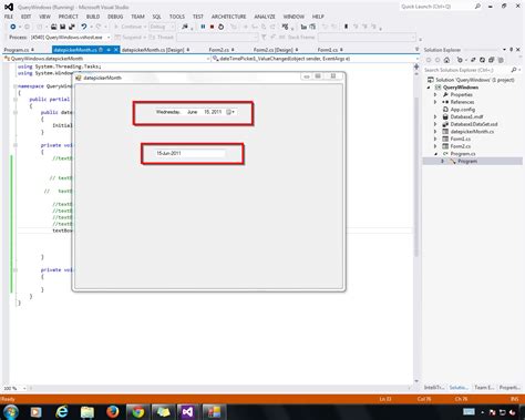 How To Get Date From Datetimepicker Using Window Application C